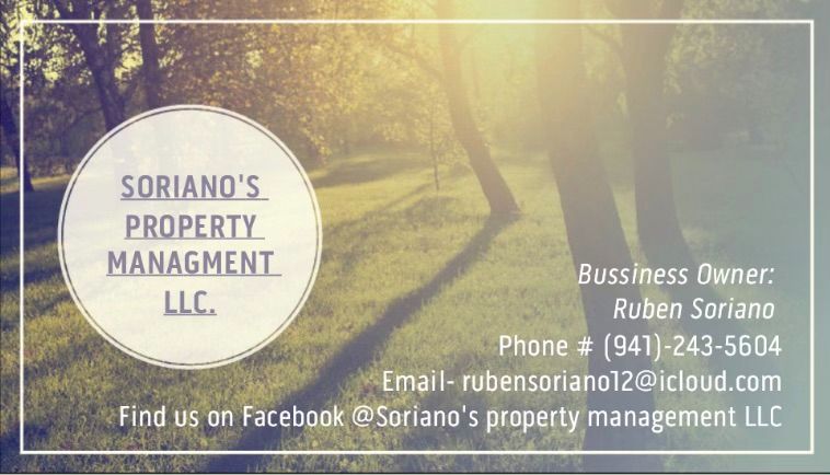 Soriano’s Property Management Llc | Myakka City, FL