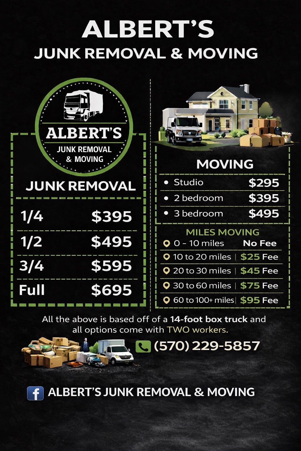 Albert’s Junk Removal And Hauling Services | Lake Ariel, PA
